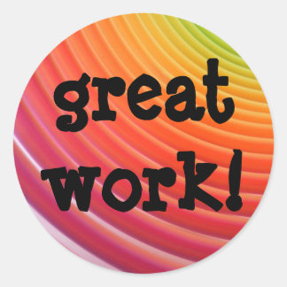 Great Job Stickers | Zazzle