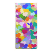 Rainbow Heart Confetti Napkin | Zazzle