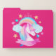 Rainbow Magical Unicorn File Folder | Zazzle