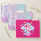 Rainbow Magical Unicorn File Folder | Zazzle