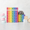 Rainbow Mickey Icon Pattern Wrapping Paper | Zazzle