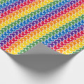 Rainbow Mickey Icon Pattern Wrapping Paper | Zazzle