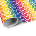 Rainbow Mickey Icon Pattern Wrapping Paper | Zazzle