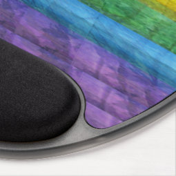 Rainbow Mosaic Gay Pride Flag Gel Mouse Pad | Zazzle
