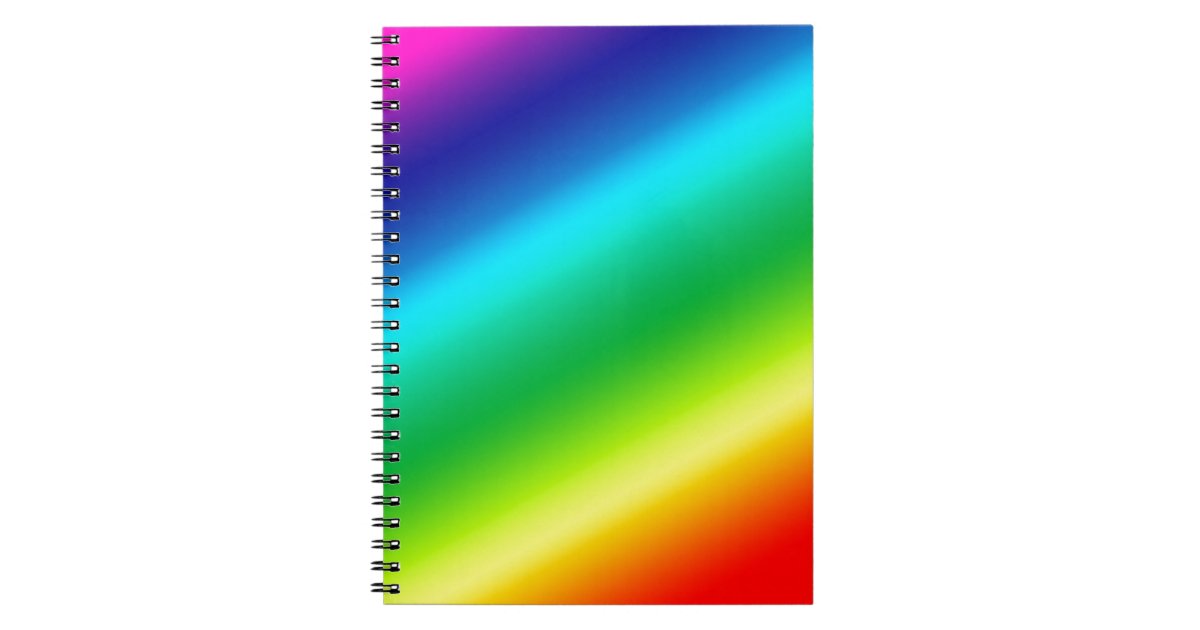 Rainbow Notebook | Zazzle.com