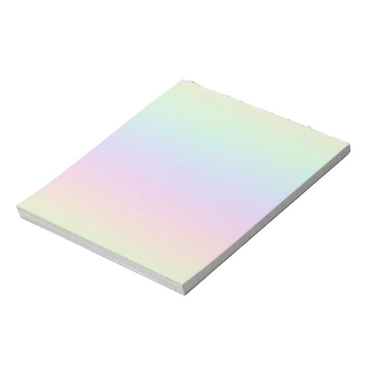 Rainbow Notepad | Zazzle