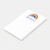 RAINBOW | personalized post-its Post-it Notes | Zazzle