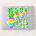 Rainbow Pineapple Stickers, All Sizes of Sticker | Zazzle