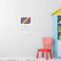 Rainbow Polka Dots LGBTQ Pride 2025 Calendar Poster | Zazzle