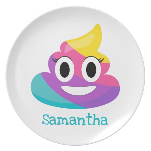 Poop Emoji Plates | Zazzle