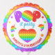 Rainbow Pop It Fidget Toy Birthday Party Balloon | Zazzle