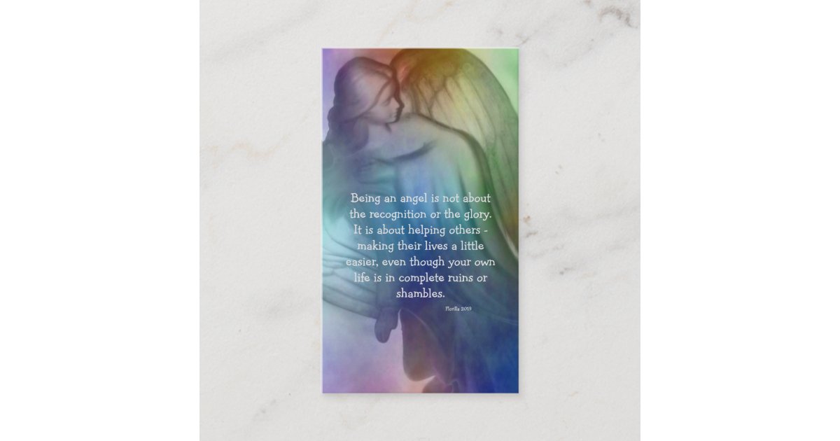 Rainbow Prayer Card | Zazzle
