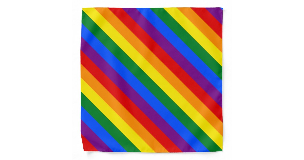 Rainbow Pride Bandana | Zazzle