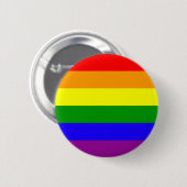 Rainbow Pride button | Zazzle