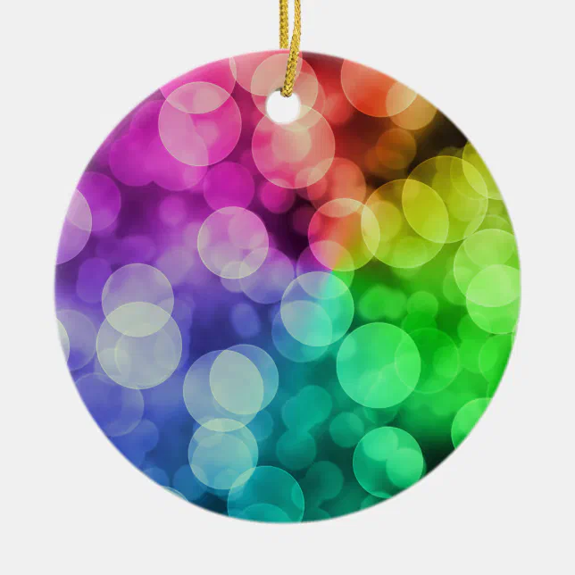 Rainbow Pride Christmas Tree Ornament | Zazzle