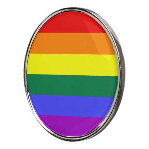 Rainbow Pride Flag Golf Ball Marker | Zazzle