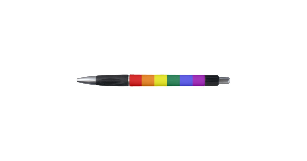 Rainbow Pride Flag Pen | Zazzle