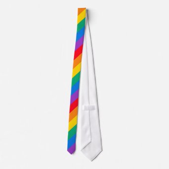 Rainbow Pride Necktie | Zazzle