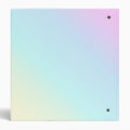 Rainbow Princess Unicorn School 3 Ring Binder | Zazzle