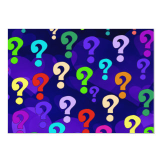 Question Mark Cards - Greeting & Photo Cards | Zazzle