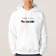 Rainbow rare sea glass, beach glass hoodie | Zazzle