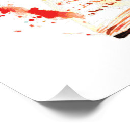 Rainbow Read Watercolor Book Nook Poster | Zazzle