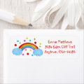 Rainbow Return Address Labels | Zazzle