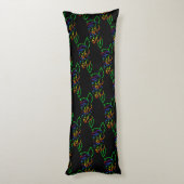 Rainbow Roses Body Pillow | Zazzle