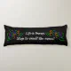 Rainbow Roses Body Pillow | Zazzle