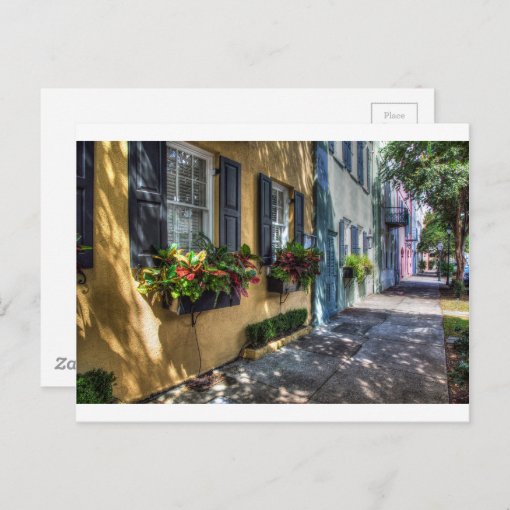 Rainbow Row.jpg Postcard | Zazzle