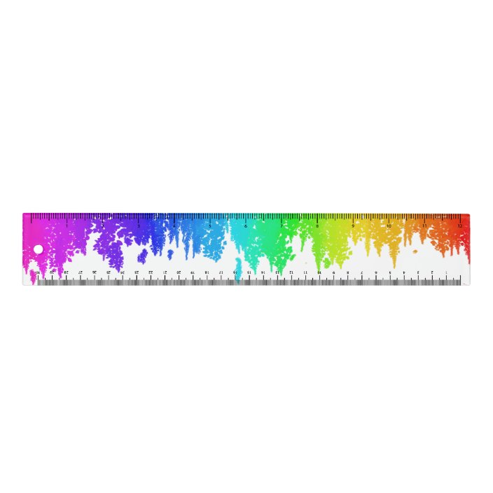 Rainbow Ruler | Zazzle.com