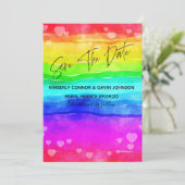 Rainbow Save the Date | Zazzle