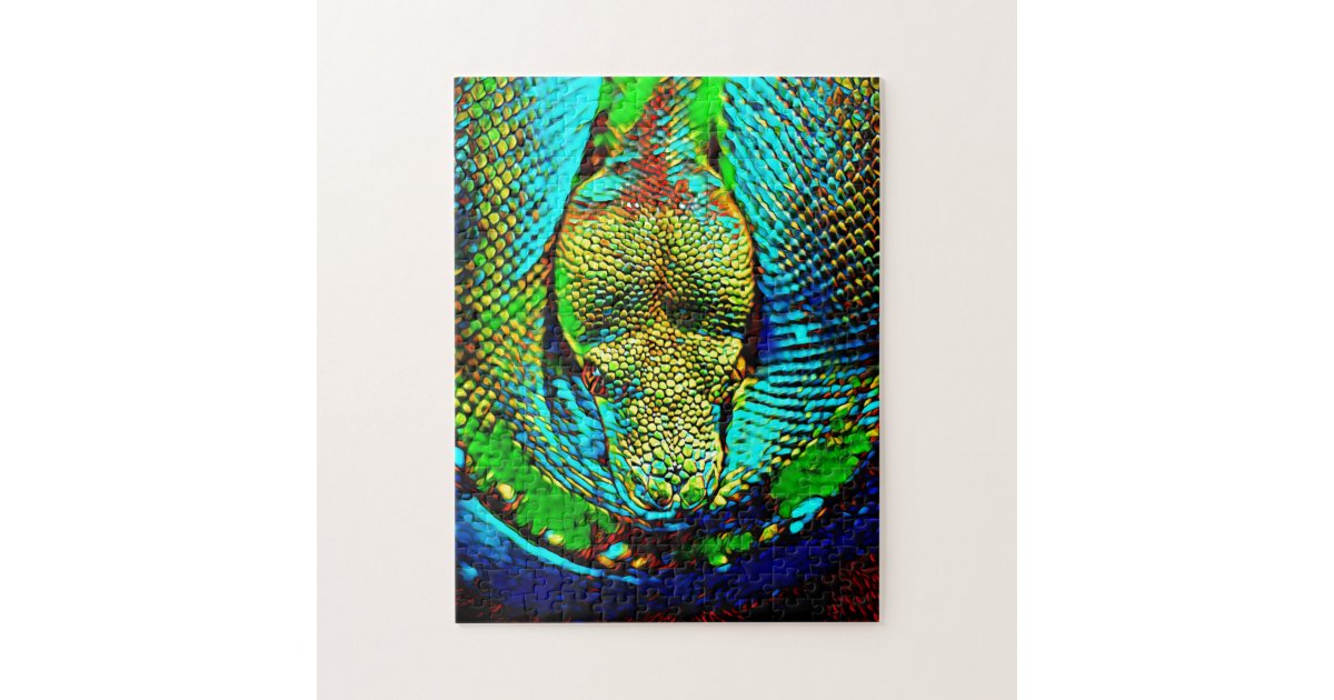 Rainbow Snake Jigsaw Puzzle | Zazzle