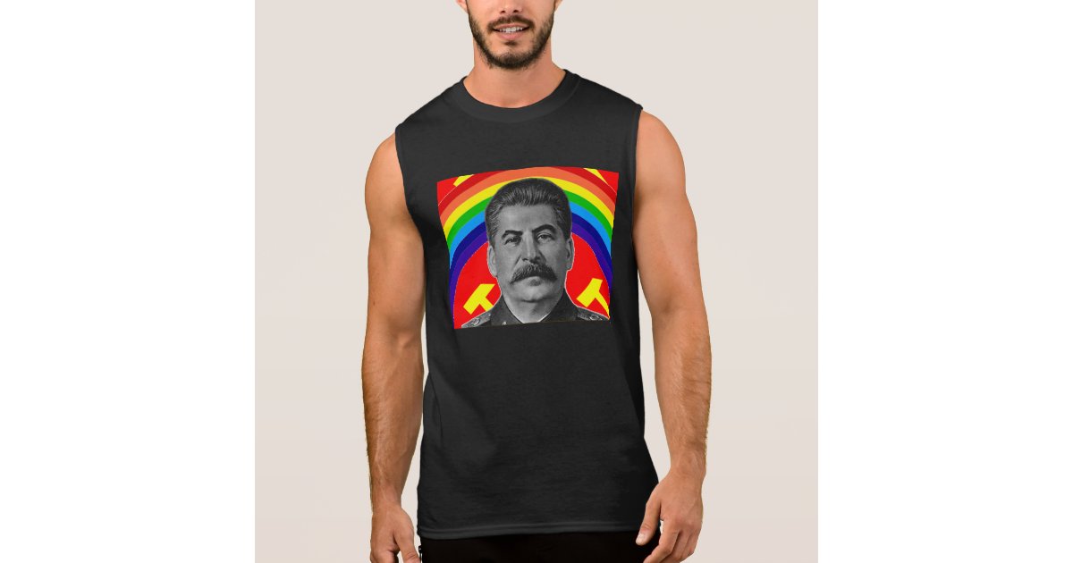 Rainbow Stalin Shirt | Zazzle