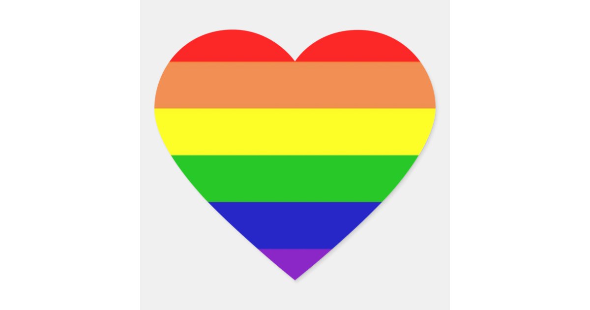 Rainbow Sticker | Zazzle