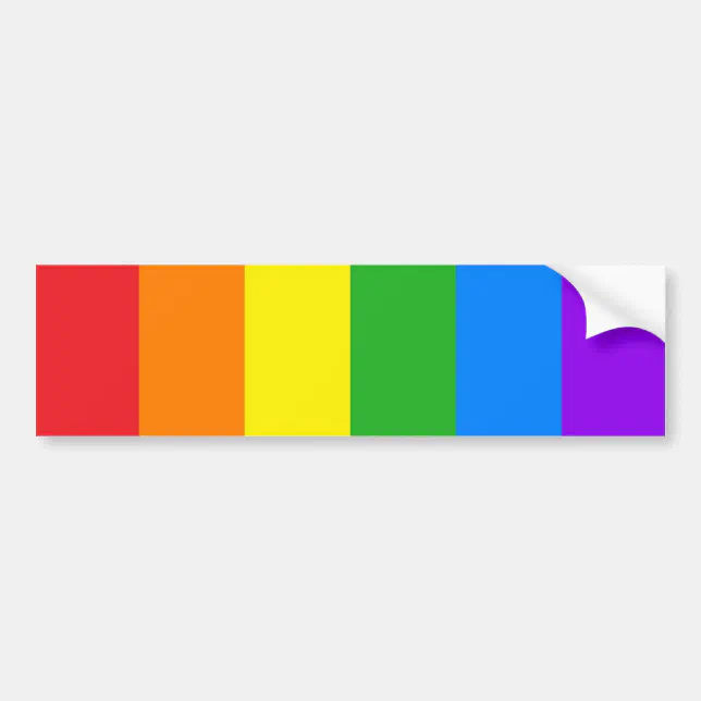 Rainbow Sticker | Zazzle
