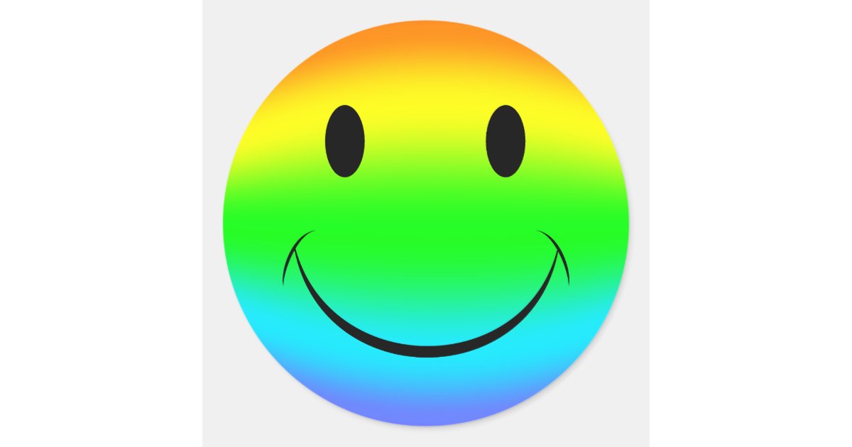 Rainbow Sticker | Zazzle
