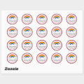 Rainbow Stickers | Zazzle
