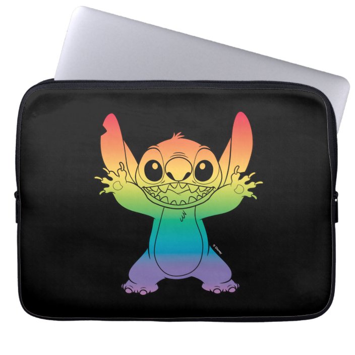 Rainbow Stitch Laptop Sleeve | Zazzle.com