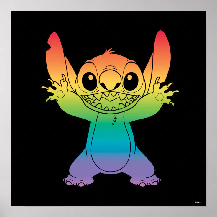 Rainbow Stitch Poster | Zazzle