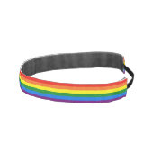 Rainbow Stripes Gay Pride LGBT Support Athletic Headband | Zazzle