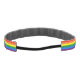 Rainbow Stripes Gay Pride LGBT Support Athletic Headband | Zazzle