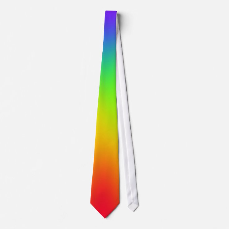 Rainbow Tie | Zazzle