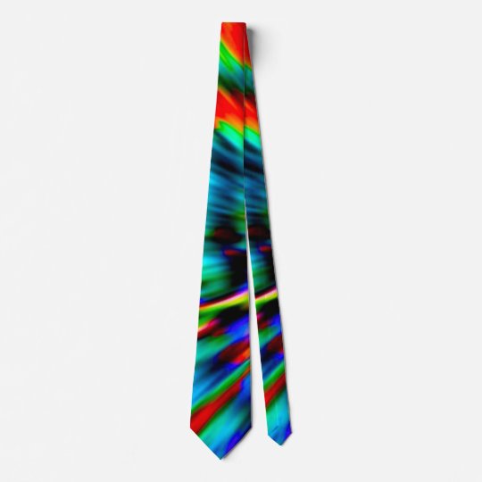 Rainbow Tie Dye Custom Satin Necktie | Zazzle.com