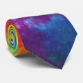 Rainbow Tie-Dye Neck Tie | Zazzle