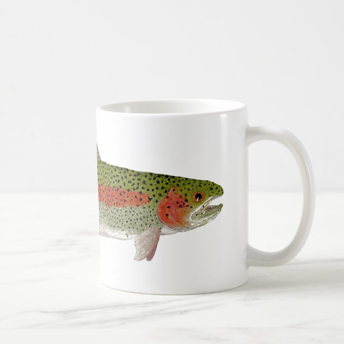 Rainbow Trout Mug | Zazzle.com