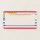 Rainbow US Flag LGBT Pride License Plate Frame | Zazzle