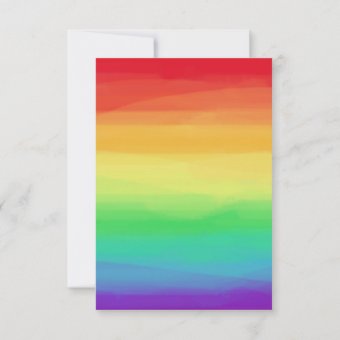 Rainbow Venus Symbols Lesbian Wedding RSVP | Zazzle