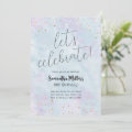 Rainbow Watercolor Birthday Party Invitation | Zazzle
