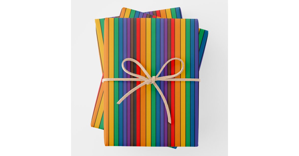 Rainbow Wrapping Paper | Zazzle